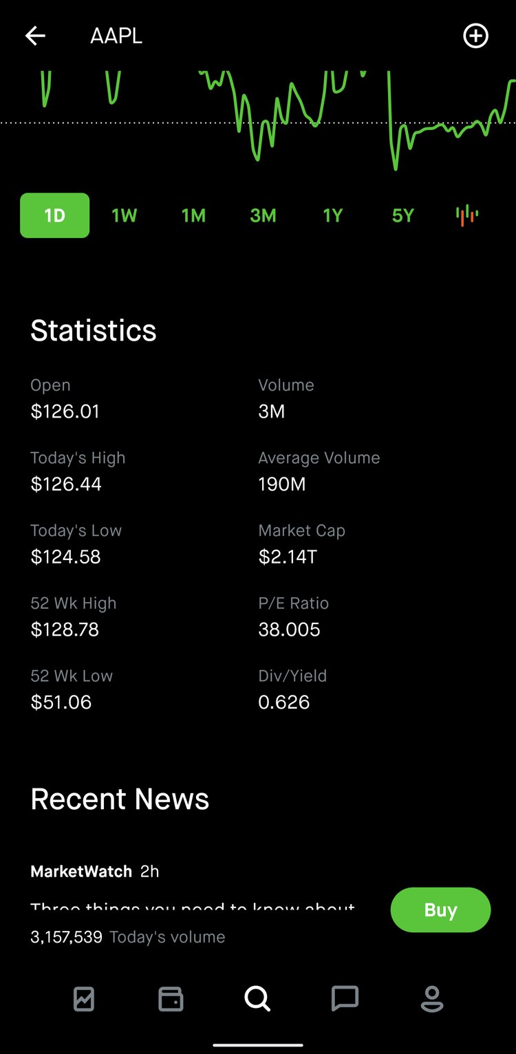 How to Read the Robinhood Stock Details